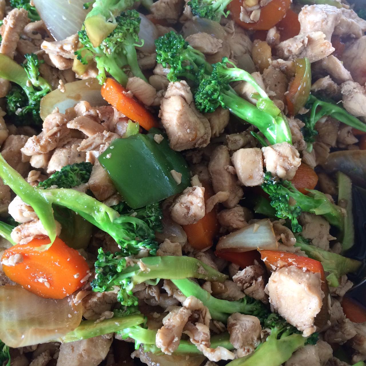 Frango Xadrez Light - Portal Mommys